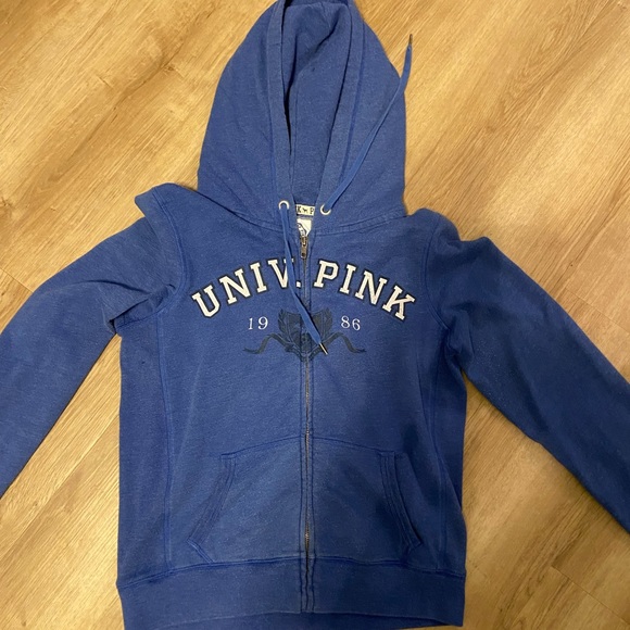 PINK Victoria's Secret | Jackets & Coats | Blue Pink Jacket | Poshmark